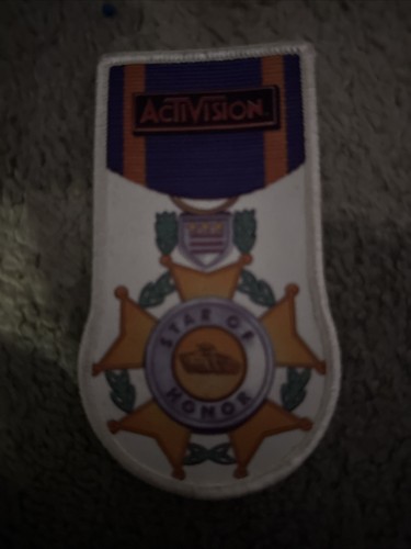 Activision Robot Tank STAR OF HONOR Patch, Original Envelope & Variant ...