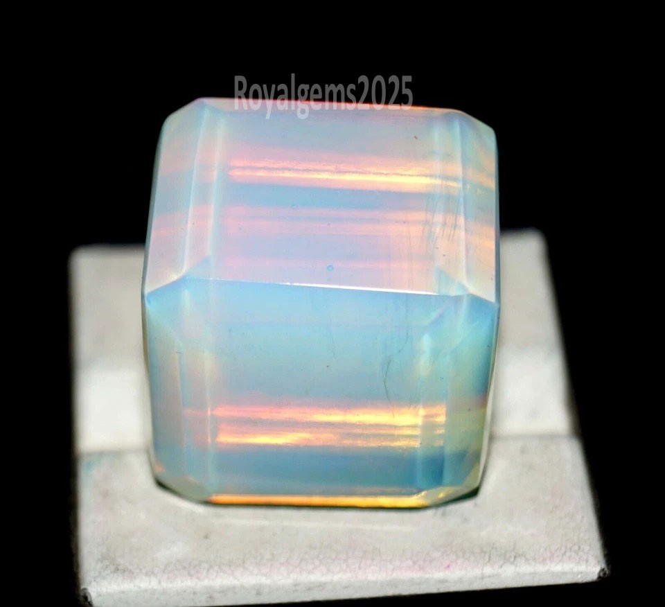 Natural Opal Cube 75+ Ct Australian Loose Gemstone With Certificate ...