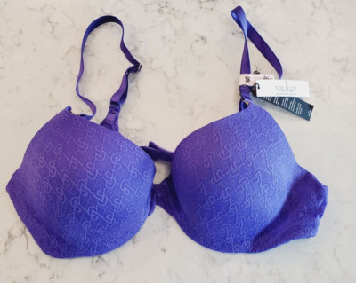 Victoria's Secret ICON Push Up Demi Bra - 36C - VS Purple Bra NWT | eBay