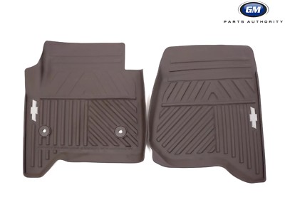 2014-2018 Chevrolet Silverado Cocoa Front All-Weather Mats 84039115 ...