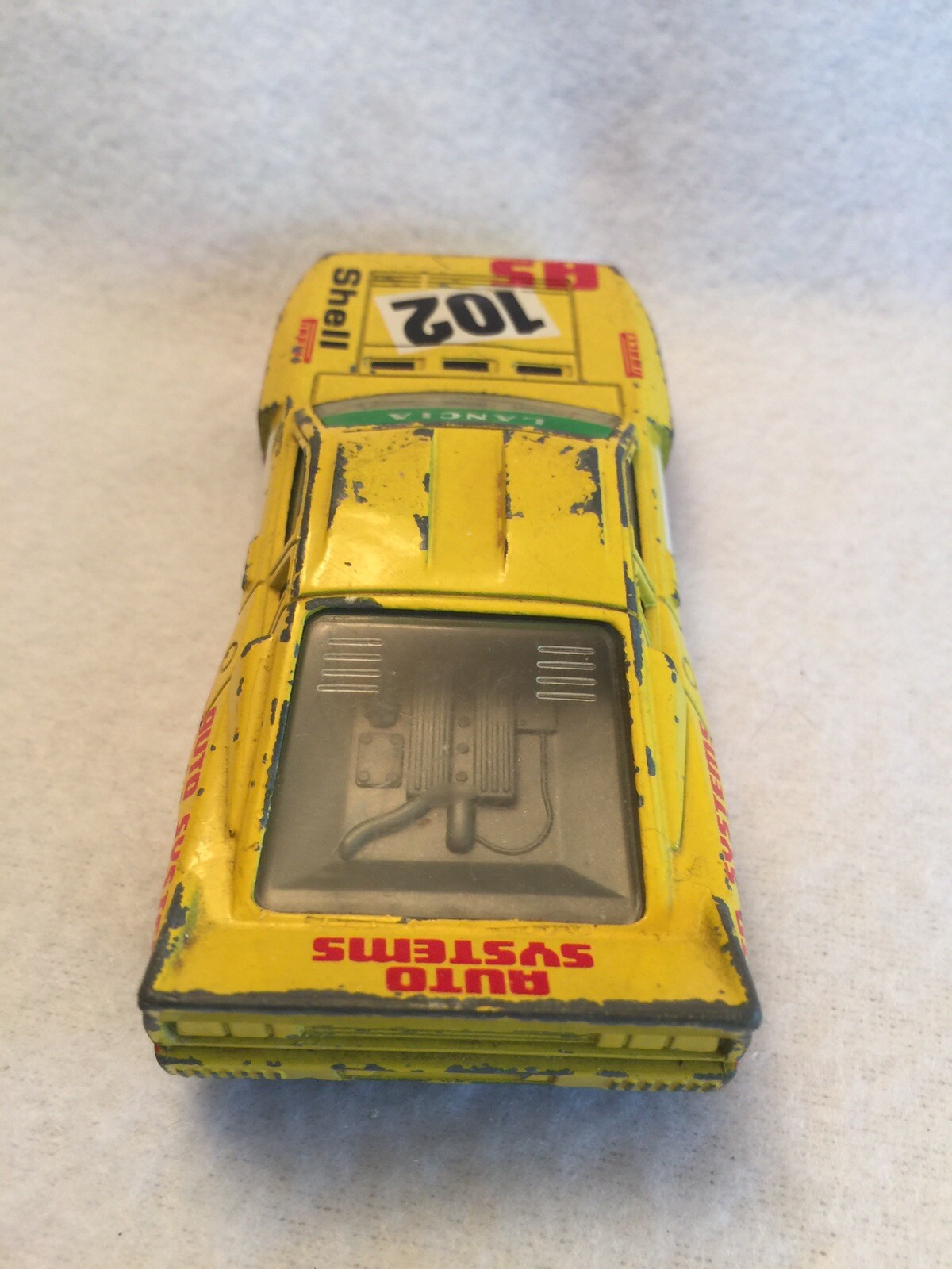 VINTAGE 1983 MATCHBOX SPECIAL LANCIA RALLY 1/40 4 1/2'''LONG RACE CAR ...