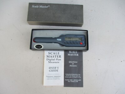 Calculated Industries Scale Master Digital Plan Measure w/Manual ...