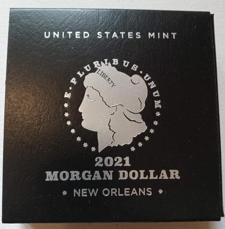 2021 NEW ORLEANS Morgan Silver Dollar with O Privy Mark in OGP 21XD | eBay