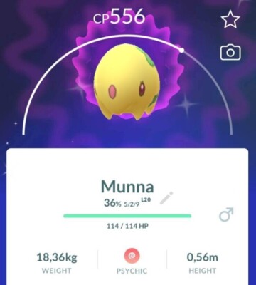 - Shiny Munna - P T C - 80k stardust - Please see description | eBay