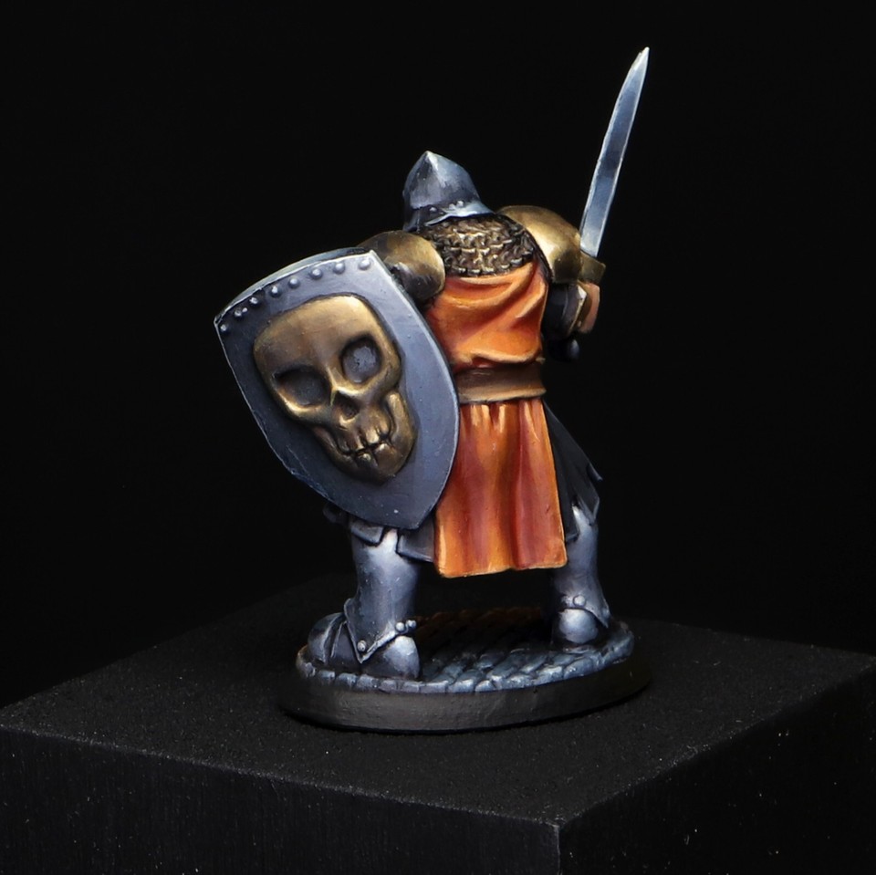 Pro Painted Reaper Miniature Fighter Knight Soldier D&D DnD Dungeons ...
