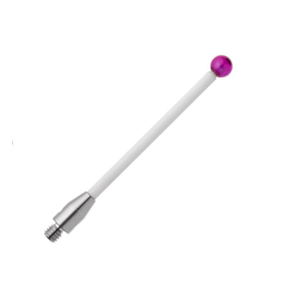 CMM Touch Probe M3*D4*L40mm M3 Thread 4mm Ruby Ball Ceramic Stem for A ...