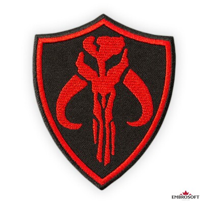 Mythosaur Skull Patch, Mandalorian Star Wars Bounty Hunter Boba Fett | eBay