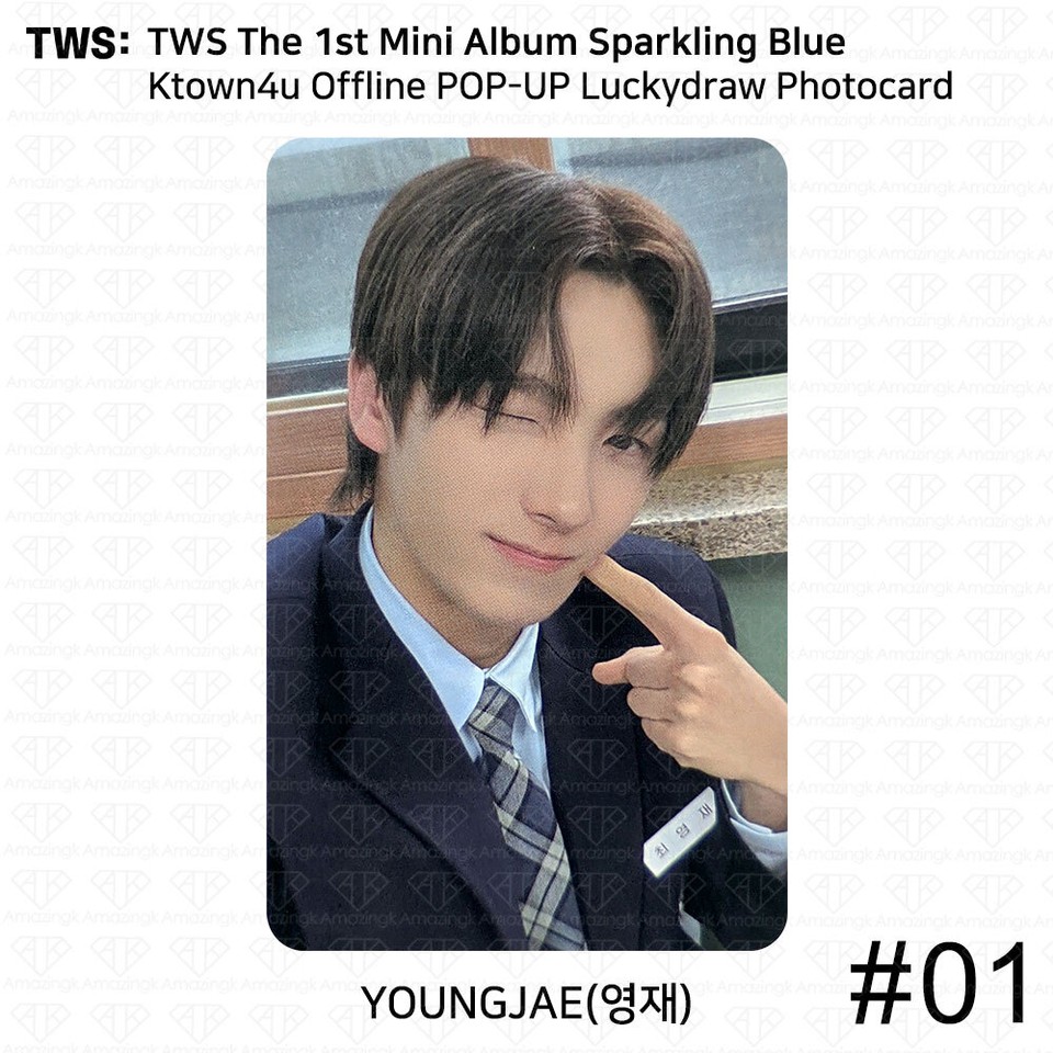 TWS The 1st Mini Album Sparkling Blue Ktown4u Offline POP UP Luckydraw ...