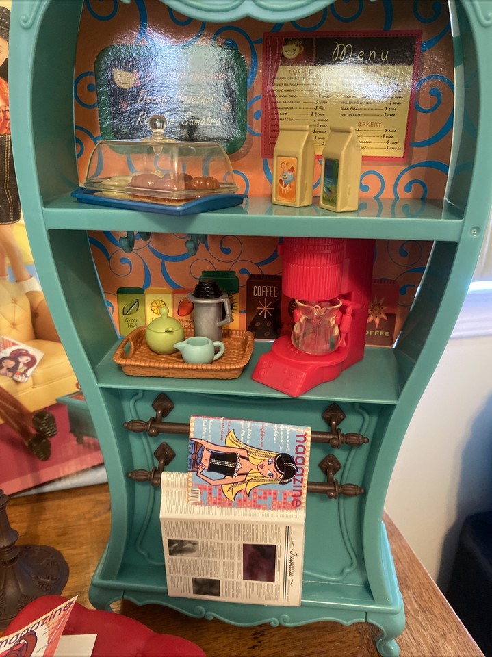 VTG Barbie My Scene My Cafe Furniture Coffee Play Set Excellent 2003 ...