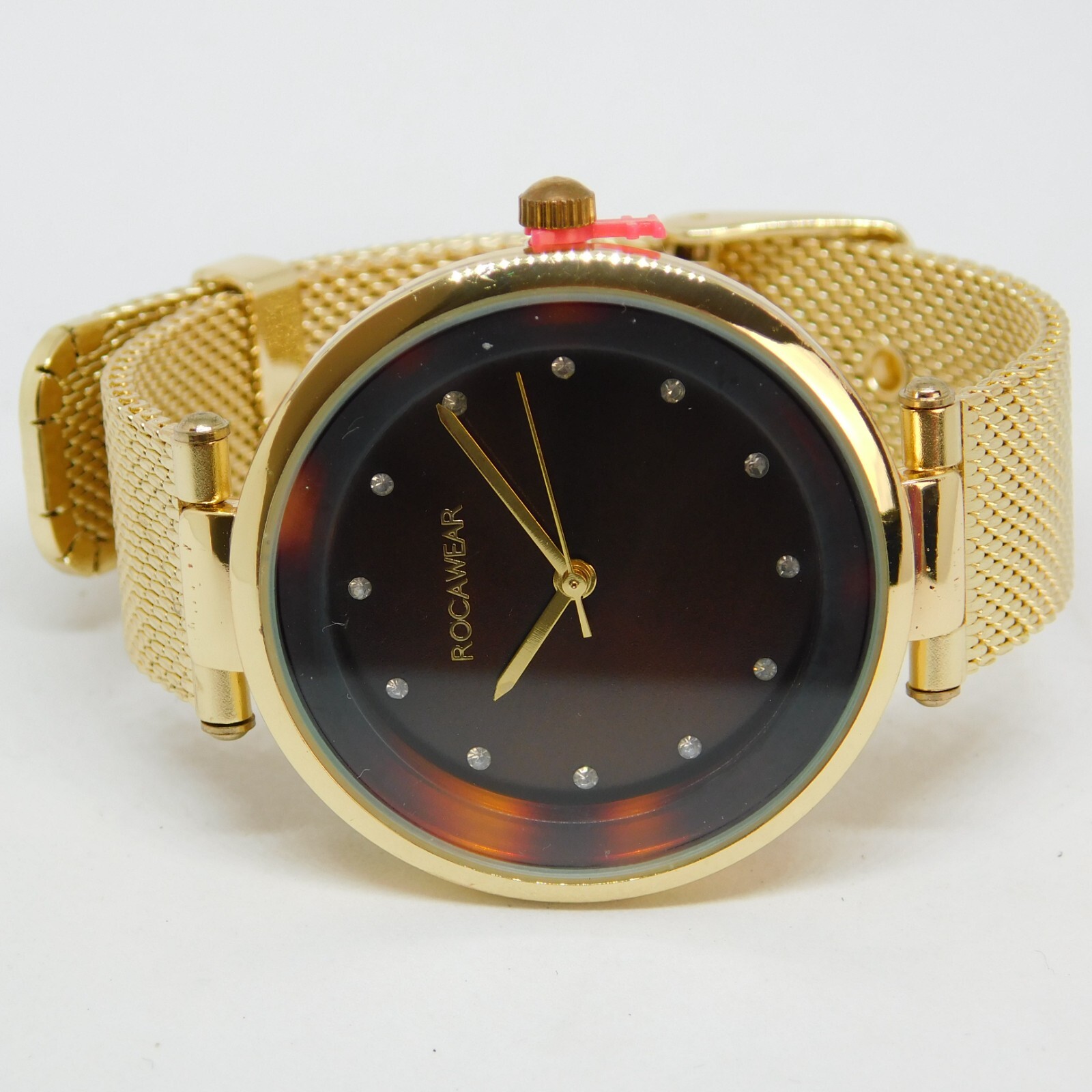 ROCAWEAR RM7719 Mesh Band Quartz Analog Women's Watch New Battery | eBay