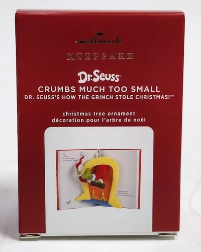 2020 Hallmark Keepsake Crumbs Much Too Small NIB Dr. Suess The Grinch ...