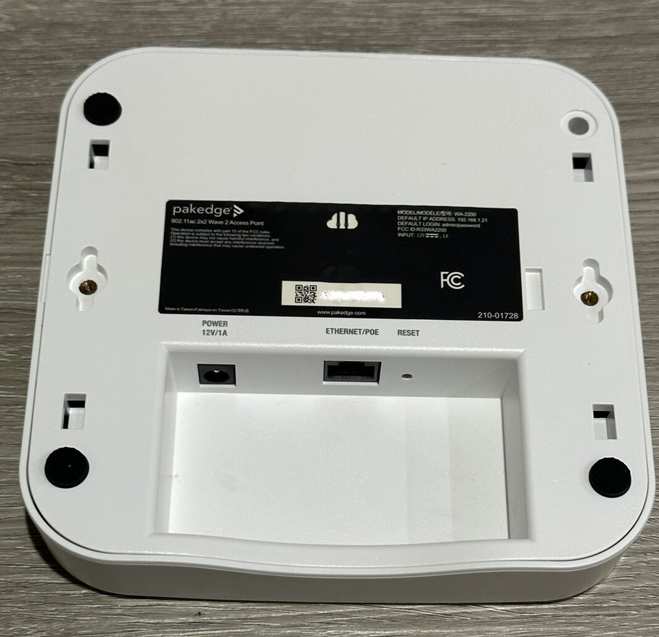 Pakedge WA-2200 PoE Wireless Access Point READ Description. | eBay