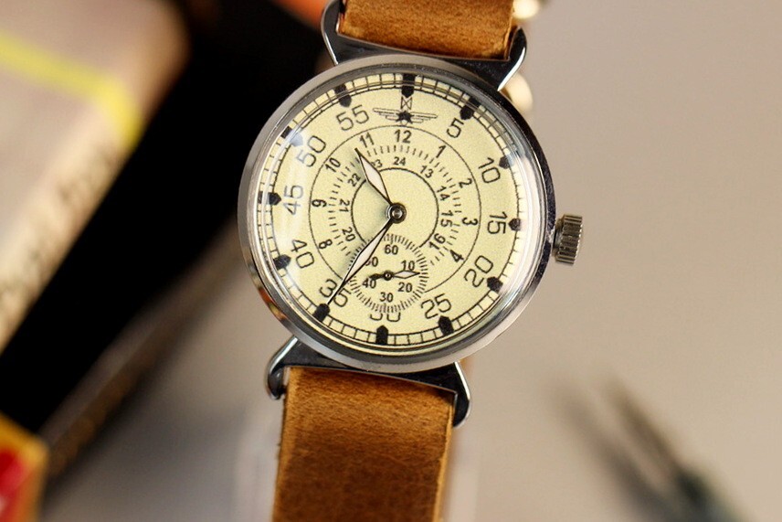Wrist watch POBEDA Aviator Soviet military watch cool watch from USSR ...