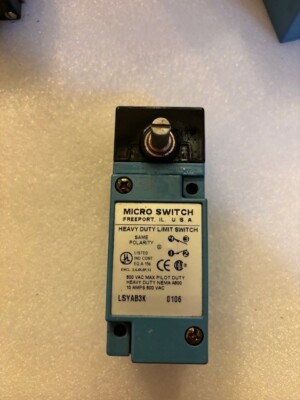 NEW HONEYWELL LSYAB3K MICRO SWITCH HEAVY DUTY LIMIT SWITCH | eBay