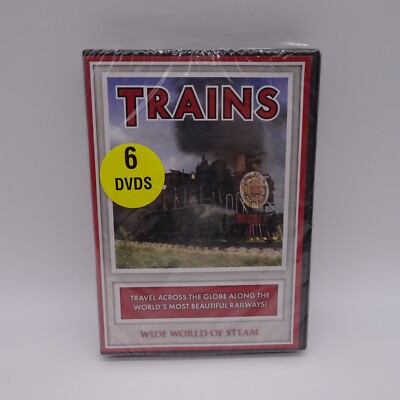 TRAINS - WIDE WORLD OF STEAM (DVD 6 DISC SET) New Sealed | eBay