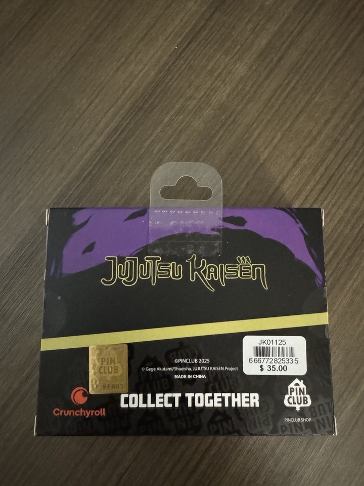 Pin Club Jujutsu Kaisen Geto & the Prison Realm 2 Pack NYCC 2025 ...