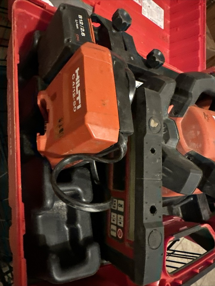 Hilti PR 30-HVSG A12 Outdoor Self Leveling Rotary Laser with PRA-30 ...