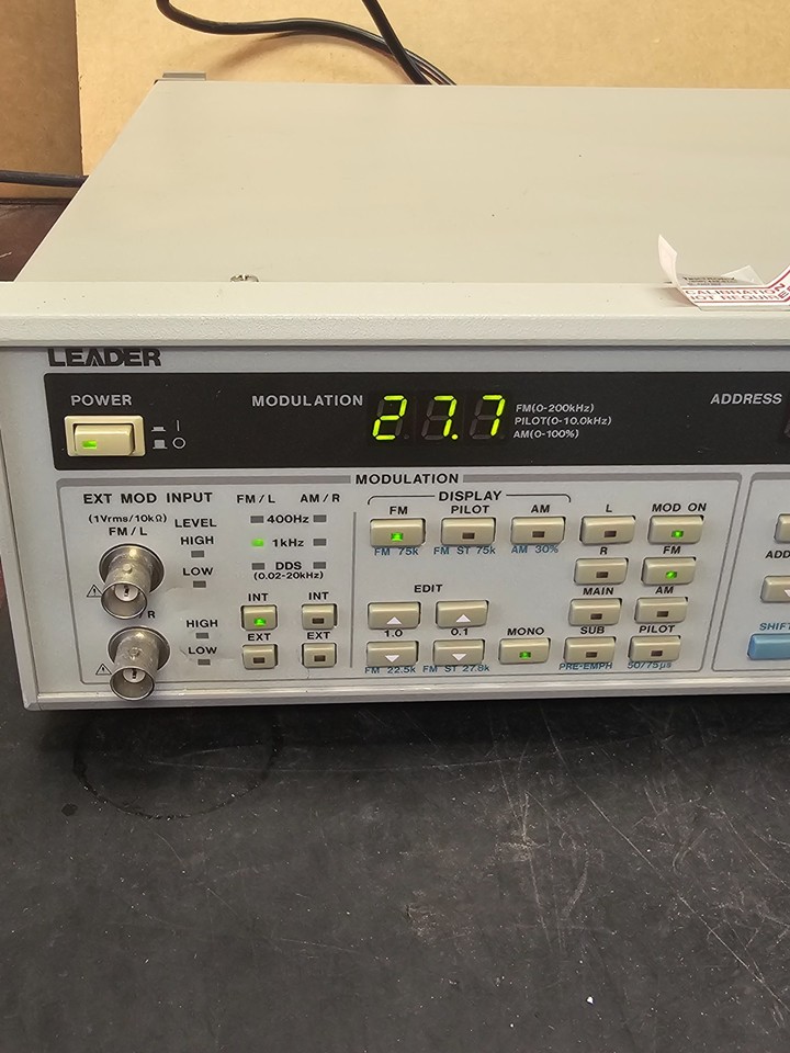 LEADER LG3236 AM/FM STEREO SIGNAL GENERATOR | eBay
