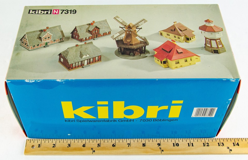 Rare Kibri 7319 Countryside House Town Layout N Scale Model Train ...