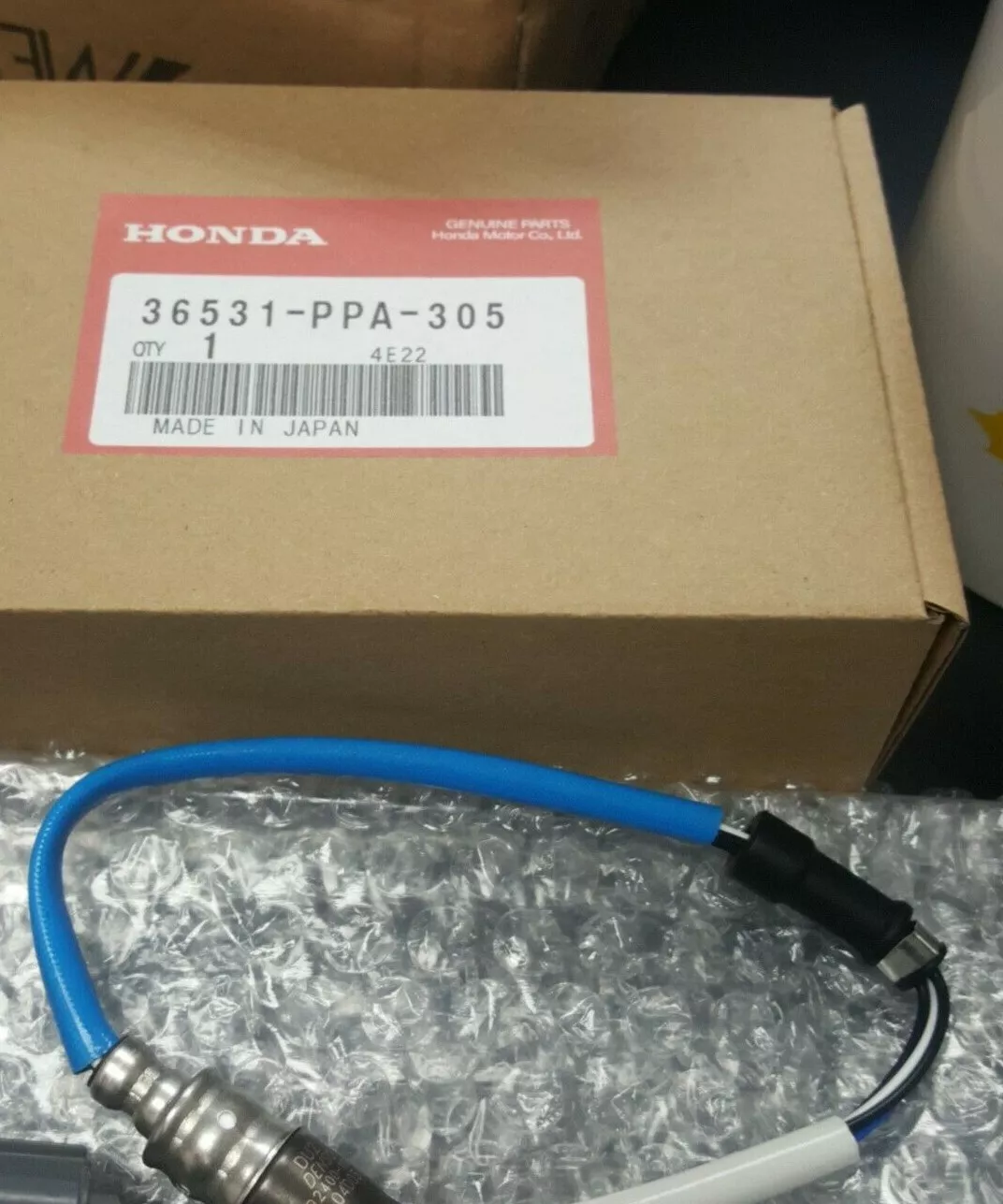Genuine HONDA Air Fuel Ratio O2 Oxygen Sensor OEM 36531-PPA-305 CRV ...