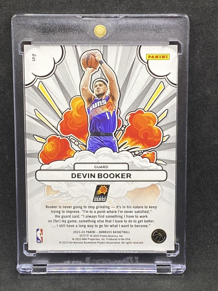 Devin Booker RARE BOMB SQUAD SP INVESTMENT CARD PANINI SUNS MVP | eBay