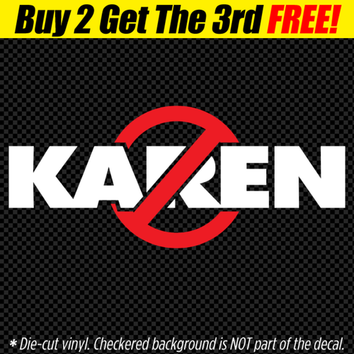 NO KAREN ALLOWED Decal Sticker karens meme funny jdm euro racing sexy ...