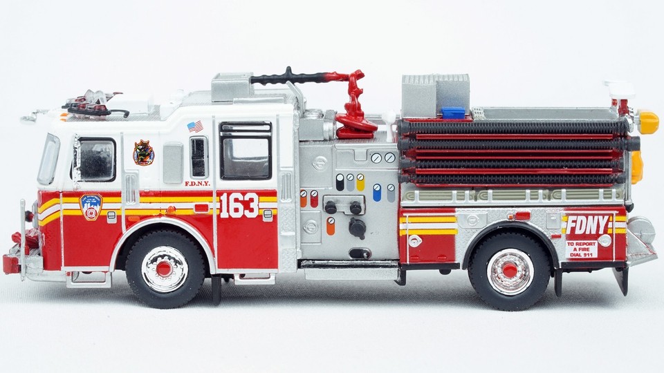 Brekina NEW HO 1/87 KME Severe Service Fire Truck #163 | eBay