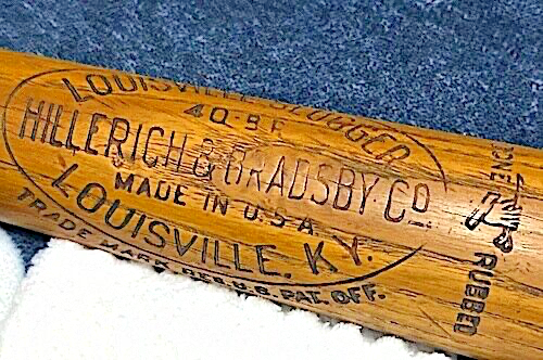 1930's Babe Ruth 34" 40 B.R Bone Rubbed LS Vintage Baseball Bat | eBay