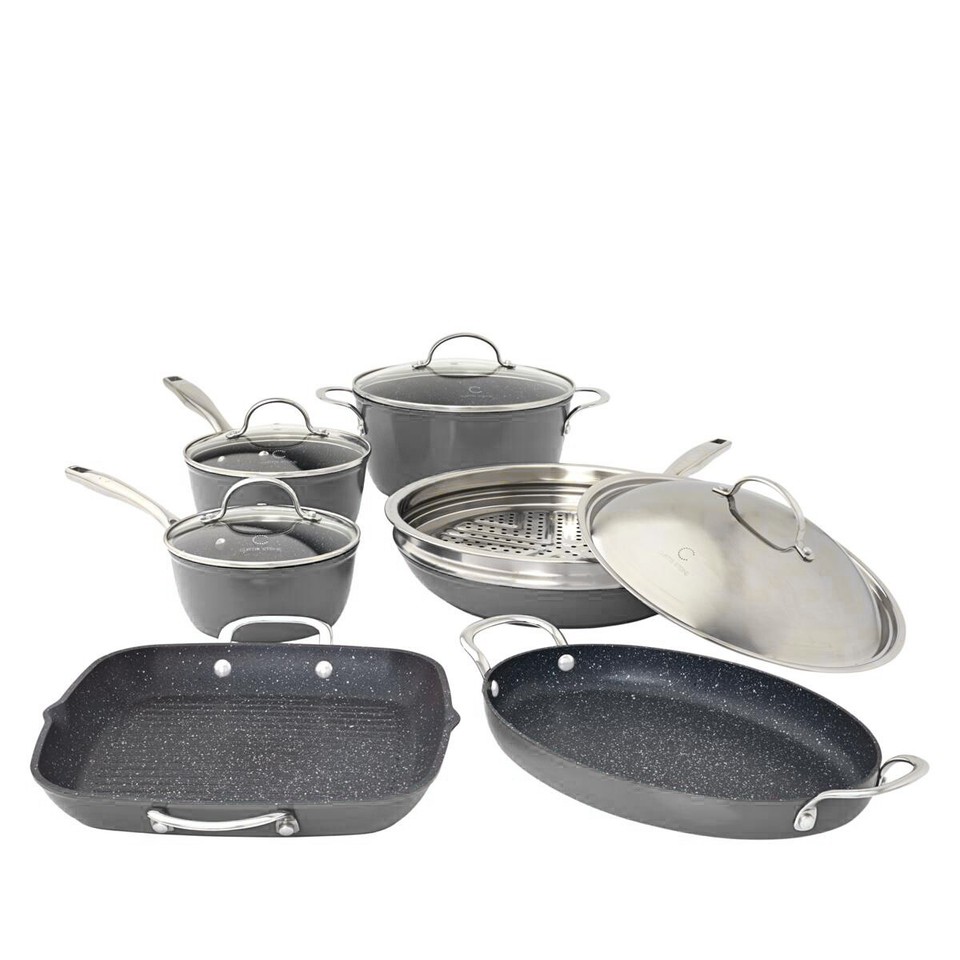 Curtis Stone Dura-Pan 11-piece Cookware Set Model 689-207 | eBay