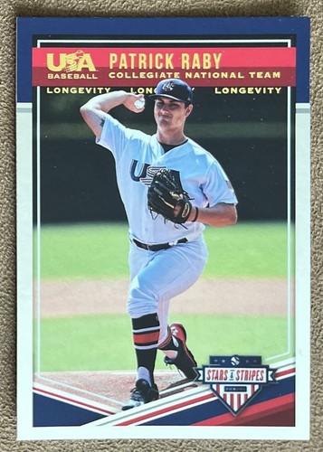 2018 Panini Stars & Stripes Longevity Patrick Raby Rookie #18 USA ...