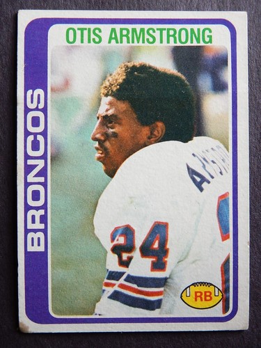 Otis Armstrong #465 Topps 1978 Football Card (Denver Broncos) *VG | eBay