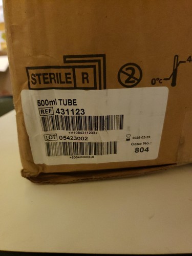 Case Of 36 Corning 431123 500mL Centrifuge Tube | eBay