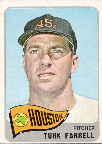 Turk Farrell #80 1965 Topps Baseball Trading Card | eBay