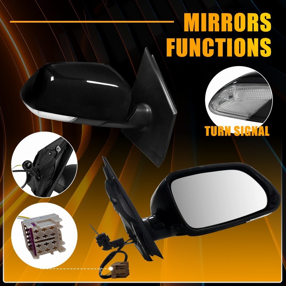 1x Right Driver Side Door Wing Mirror Manual Cable for VW Polo Mk4 9N3 ...