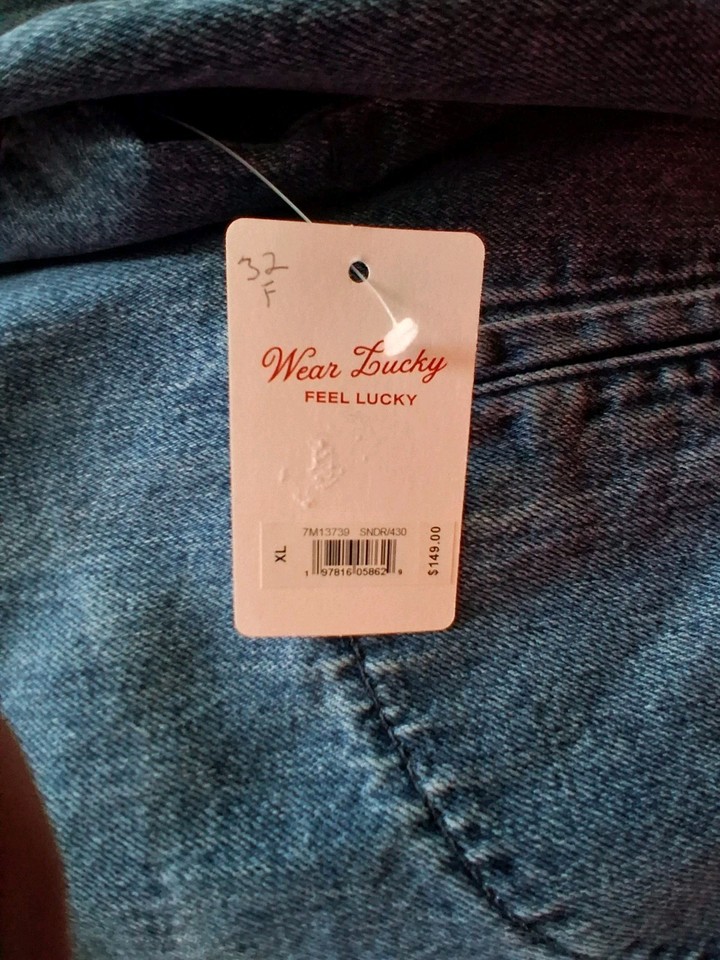 New Mens Lucky Brand XL Levi Ranch Style Jacket NWT | eBay