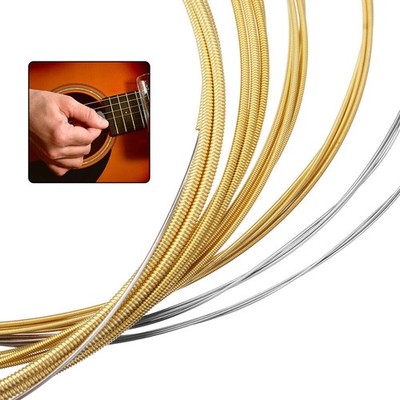 3 Set 6 Guitar Strings Replacement Steel String for Acoustic Guitar 1st ...