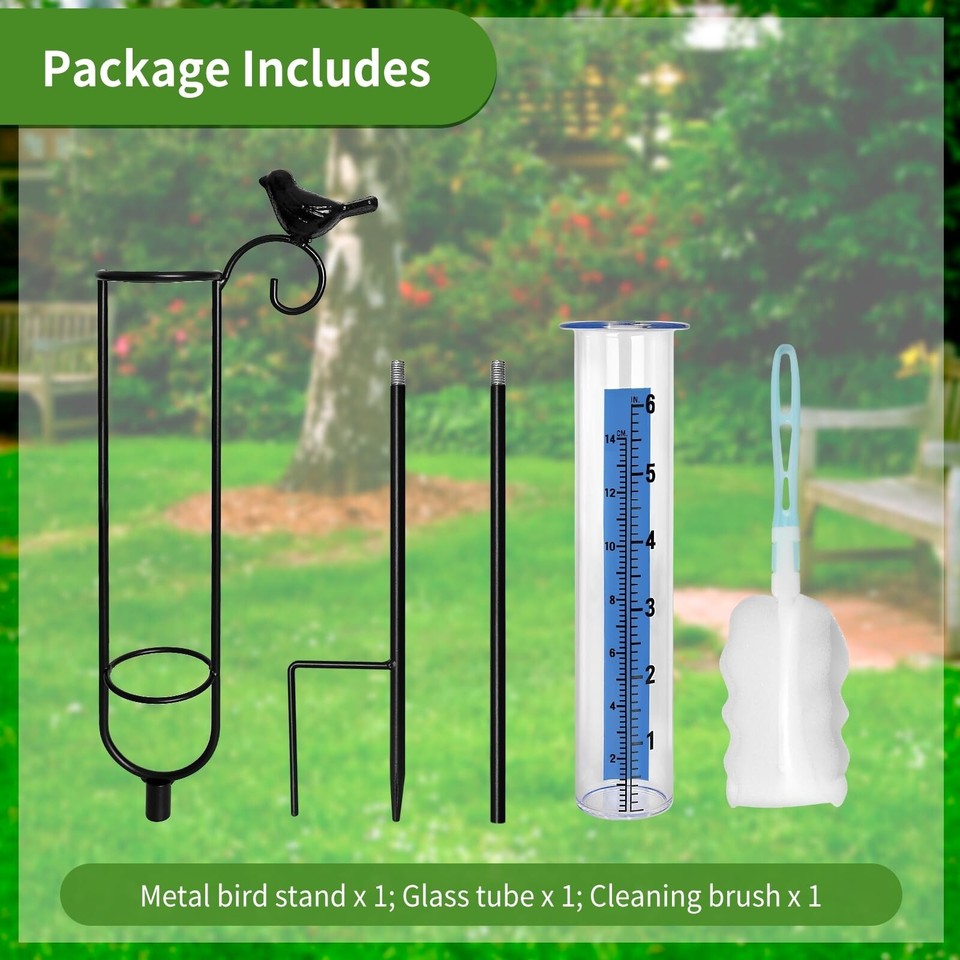 Upgraded Rain Gauge, Freeze Proof Rain Gauge Outdoor Best Rated- | eBay