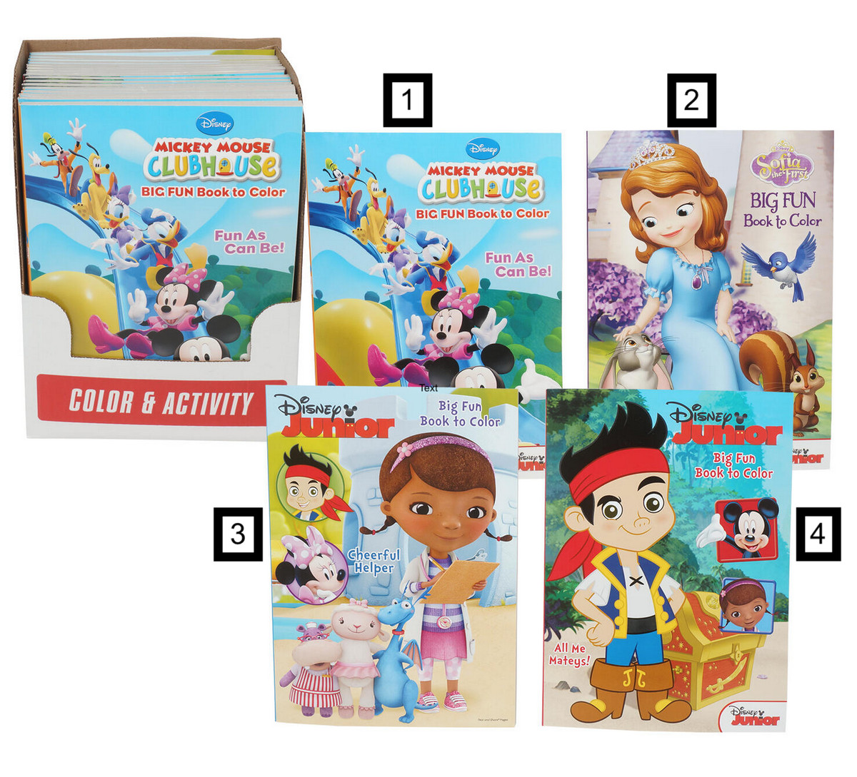 Disney Junior Characters Coloring Pages