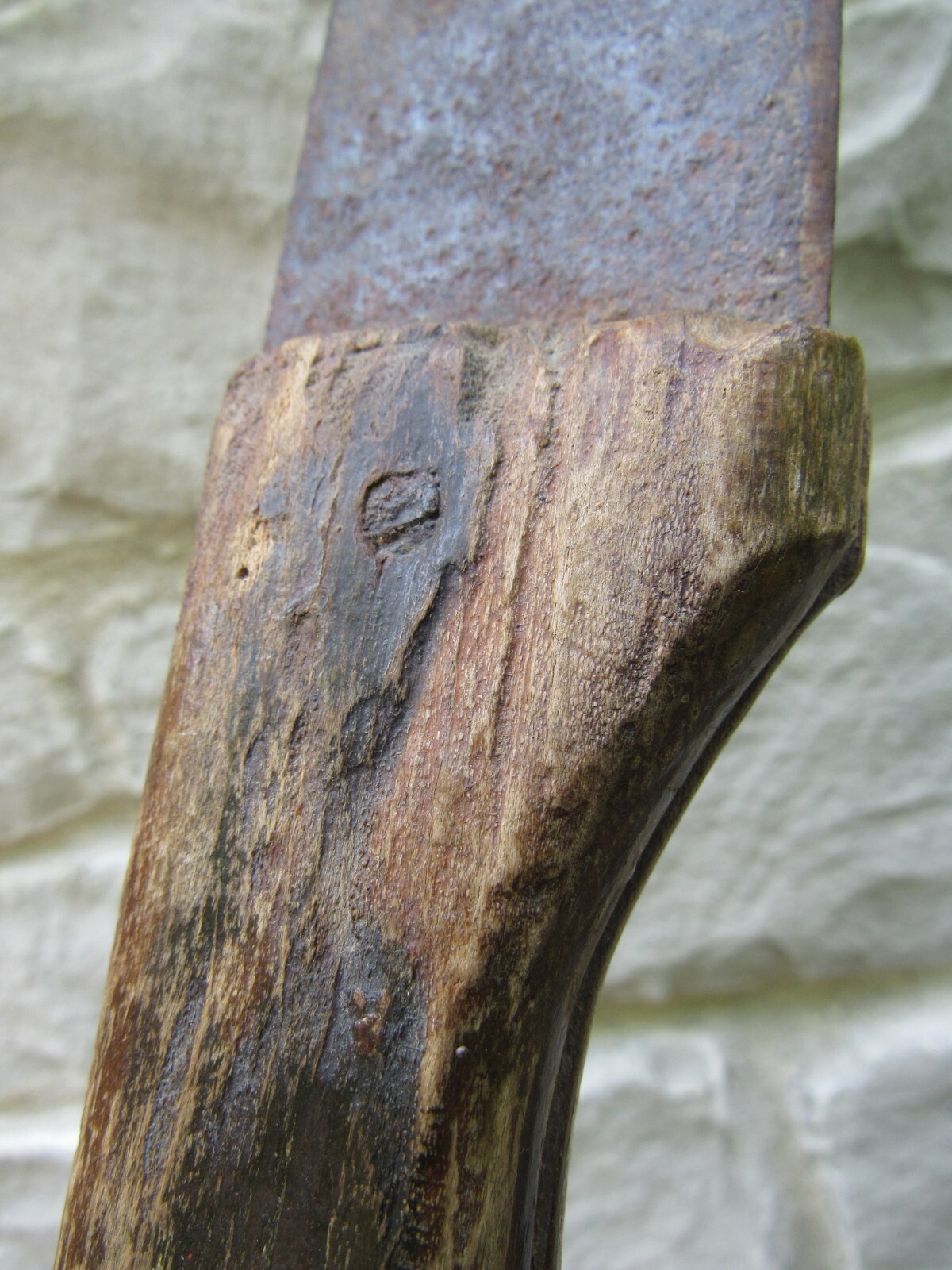 antique primitive machete AXE MACHETTE CLEAVER KNIFE SWORD WEAPON TOOL ...