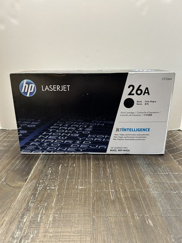 GENUINE HP 26A CF226A BLACK TONER CARTRIDGE FOR LASERJET PRO M402, MFP ...