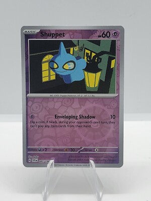 Reverse Holo Shuppet 087/198 Common SV Scarlet & Violet Base Set ...