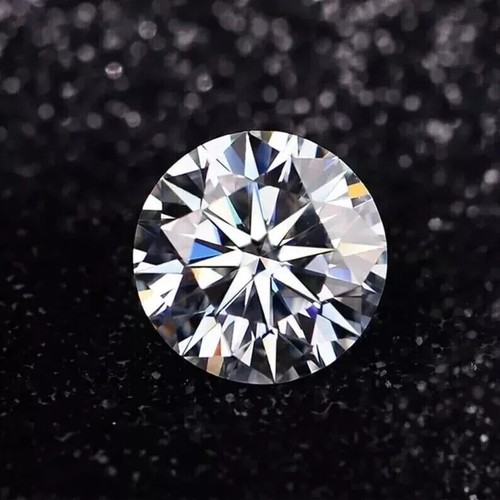 2CT Natural White Diamond Round Cut VVS1 D Grade IDGL Certified +1 Free ...