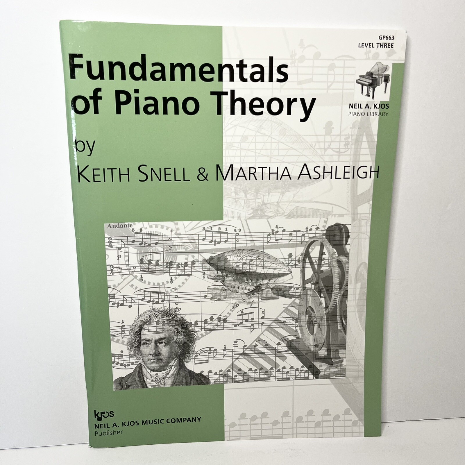 Fundamentals of Piano Theory Level Three By Keith Snell GP663 ...