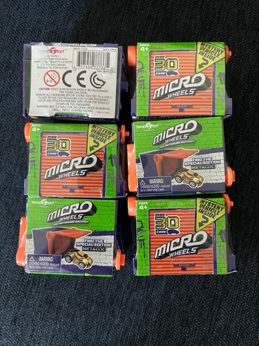 Micro Wheels Mini Motorized Machines-Bundle of 6 Mystery Vehicles New ...
