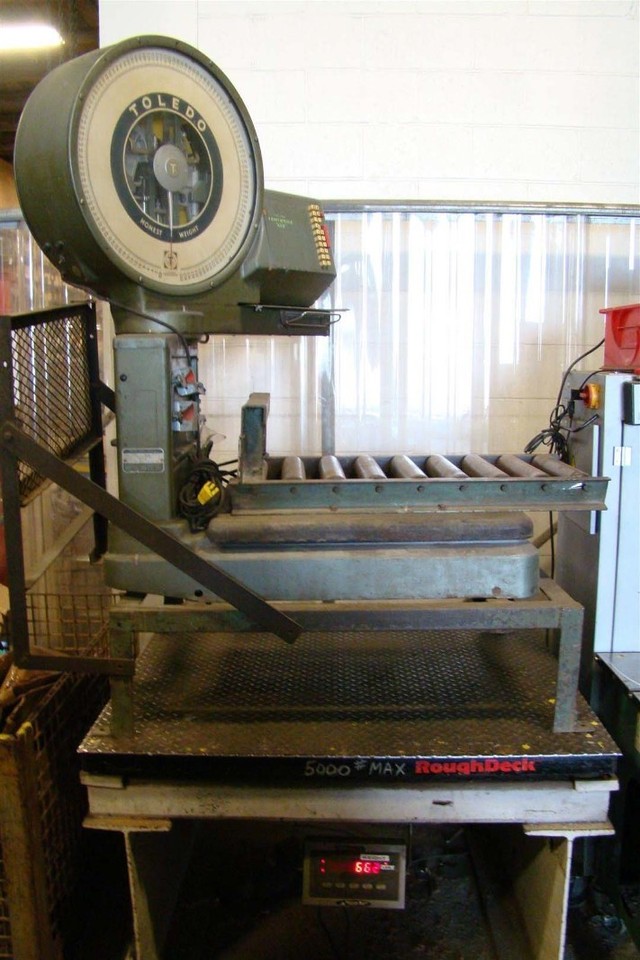 Toledo 2181 Vintage Scale 390-Lb Capacity with Print Weigh 400 (115v ...