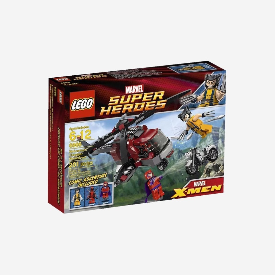 Lego 6866 Marvel Wolverine's Chopper Showdown 201pcs SEALED | eBay