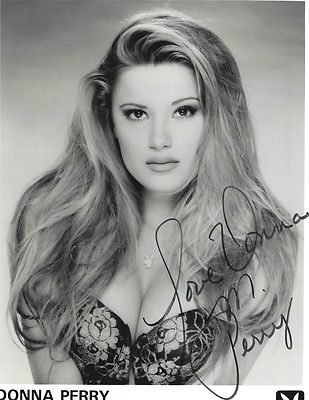 TC Playboy Autogramm Foto Donna Perry November 1994 20x25cm | eBay