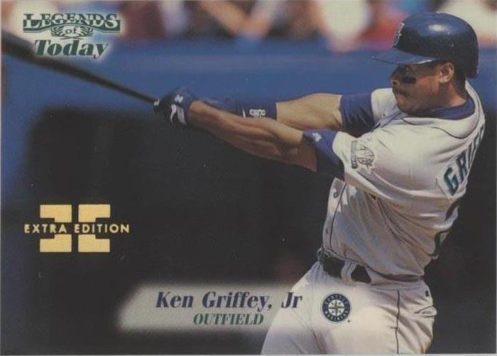 1998 Fleer Sports Illustrated Then & Now - Legends of Today Ken Griffey ...