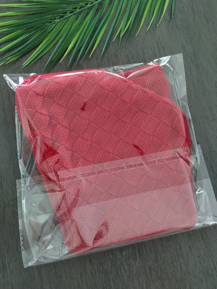 Holiday Time 19" Knit Monogram Christmas Stocking, Letter "N" Red White ...