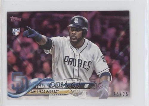 2018 Topps Mini Pink /25 Franmil Reyes #US242 Rookie RC | eBay
